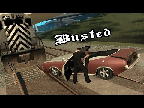 GTA San Andreas - Busted Compilation