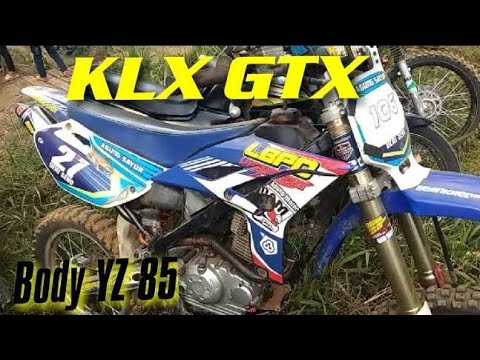 KLX 150 BODY YZ "Modifikasi klx" gtx - YouTube