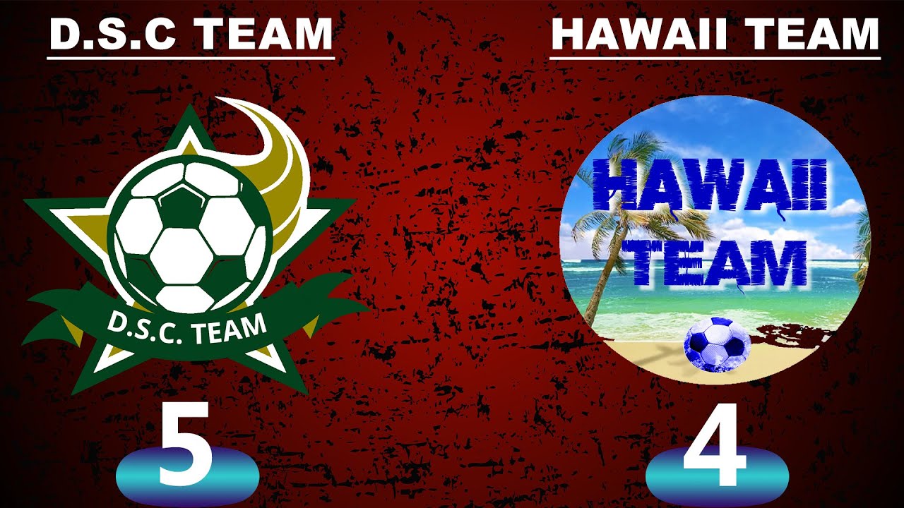 IPRO MUNDIALITO| D.S.C TEAM 5-4 HAWAII TEAM - YouTube