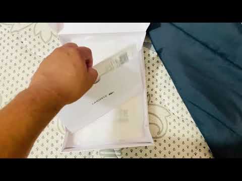 LACOSTE FACE MASK - Cubreboca mascarilla Lacoste - YouTube