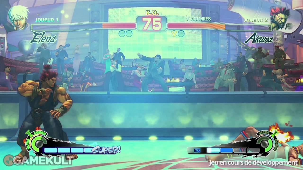 Ultra Street Fighter IV (gameplay) Elena VS Akuma | Jeux vidéo par ...