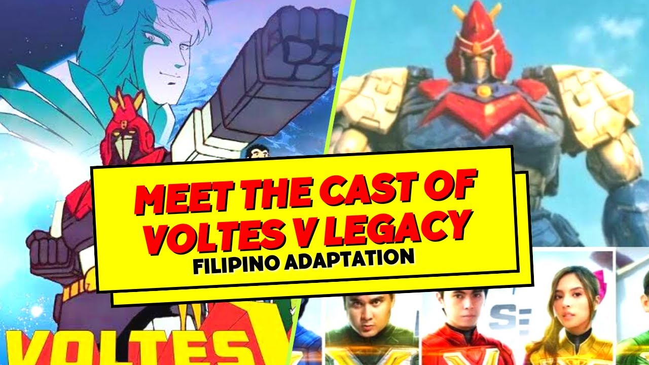Voltes V Legacy: Meet the cast | Filipino Adaptation | GMA Network 2023 ...