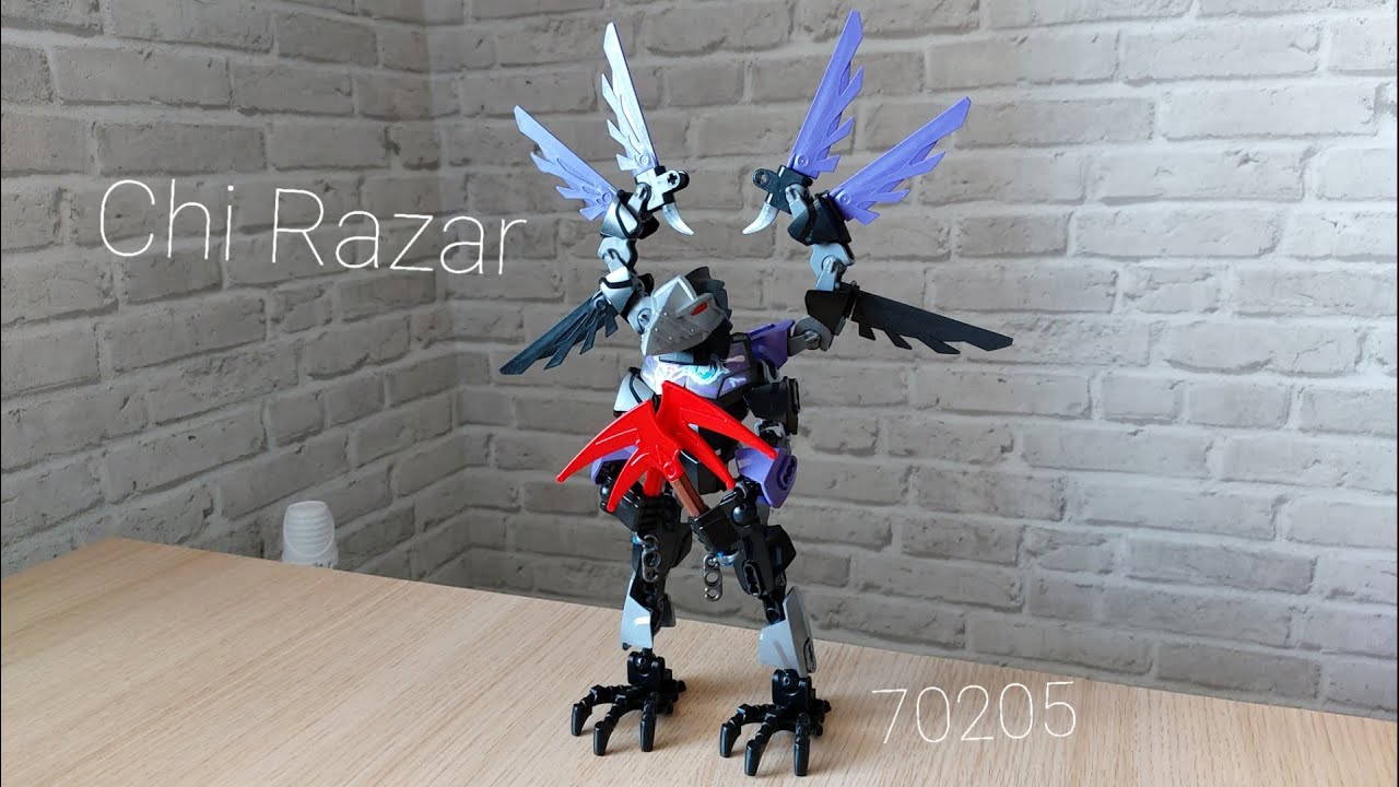 Обзор на Lego Chima Chi Razar 70205 - YouTube
