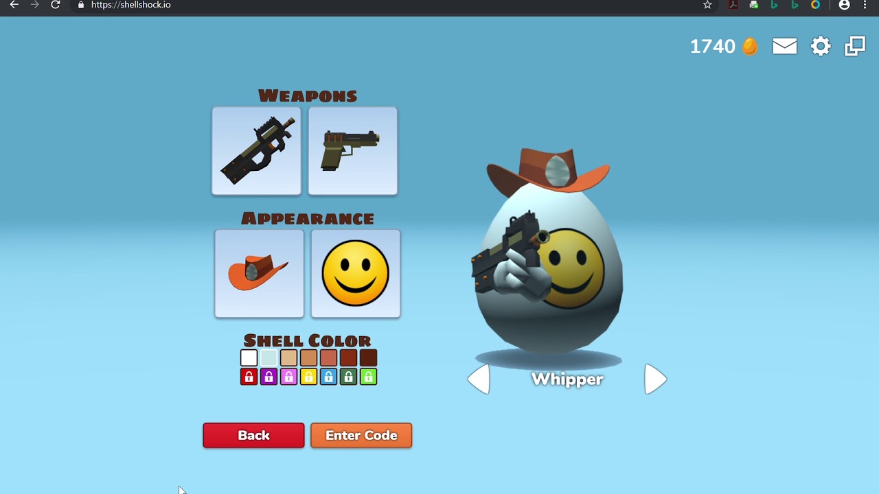 Shell Shockers: *NEW P90* *NEW SNIPER* P90 IS OP??? - YouTube