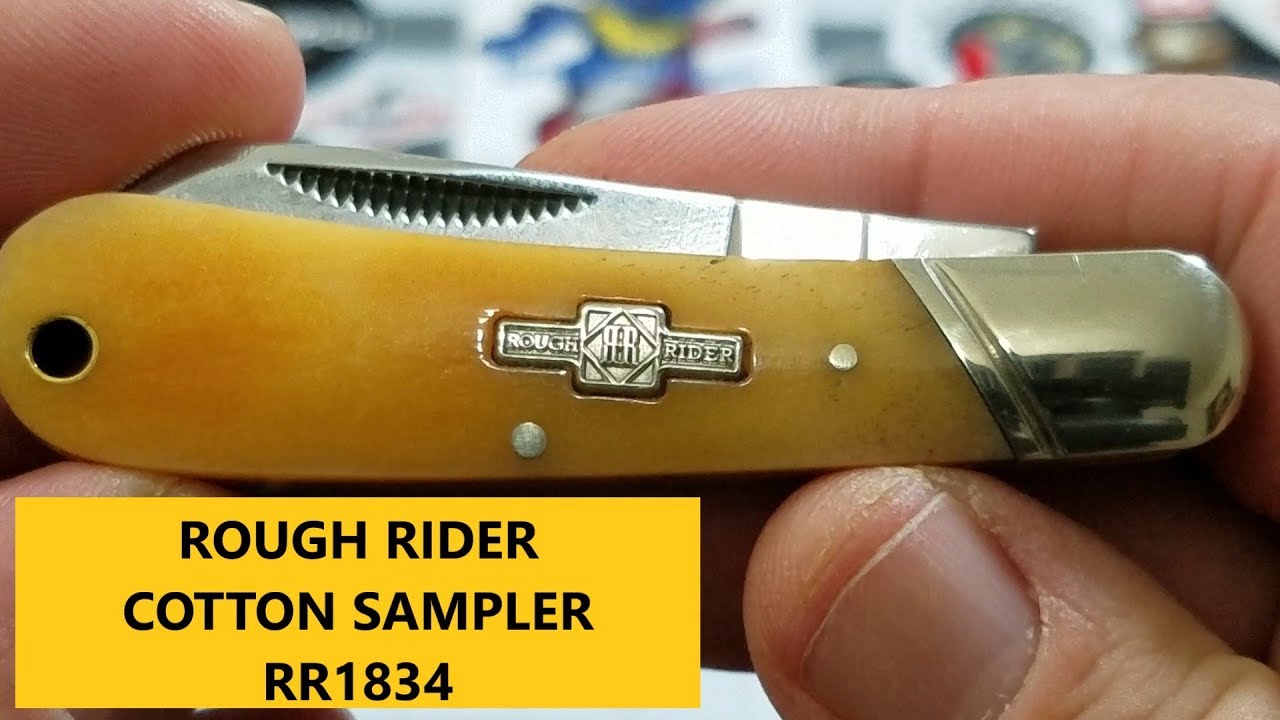 Rough Rider Cotton Sampler RR1834 - YouTube