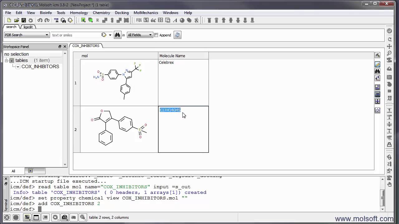 ICM Molecular Editor Tutorial - YouTube