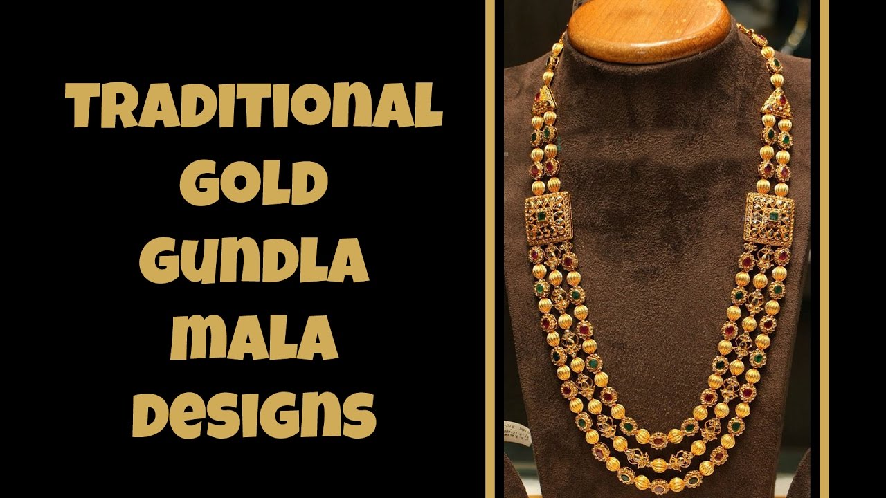 120 Exclusive Traditional Gundla Mala Designs - YouTube