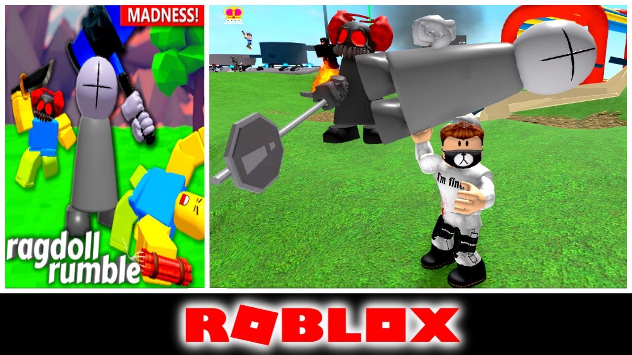 MADNESS! Ragdoll Rumble Ragdoll Engine By Azarth_Maxxell Roblox - YouTube