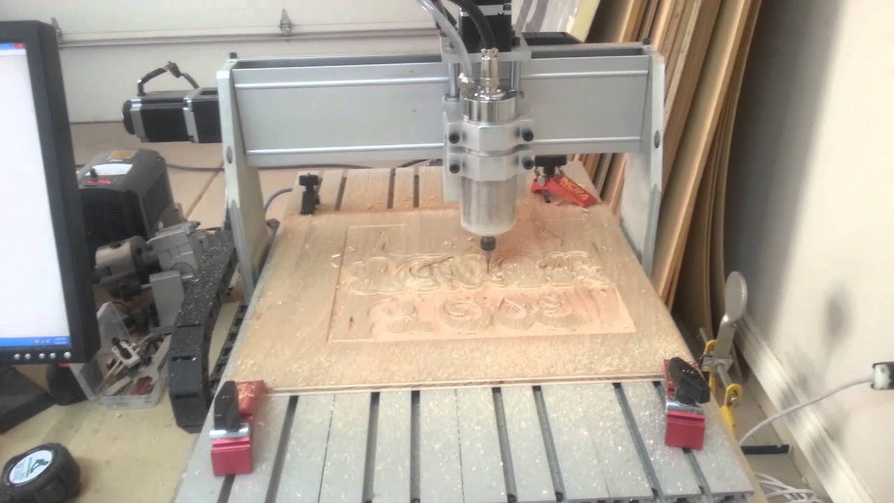 New CNC machine - YouTube