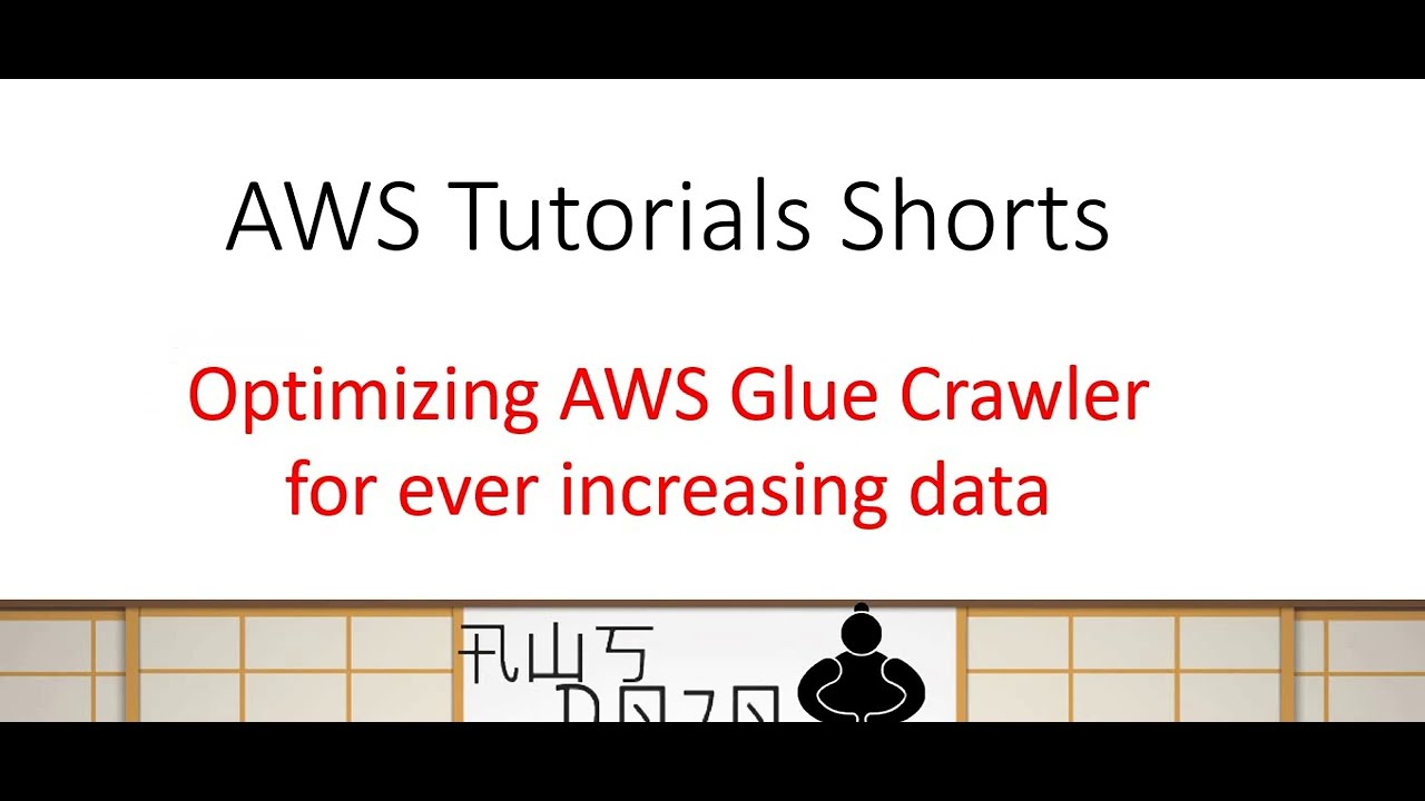 AWS Tutorials Shorts - Optimizing AWS Glue Crawler for ever increasing ...