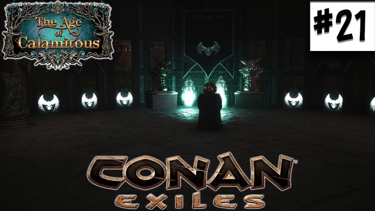 CONAN EXILES #21 - Building a Faction Sanctuary - YouTube