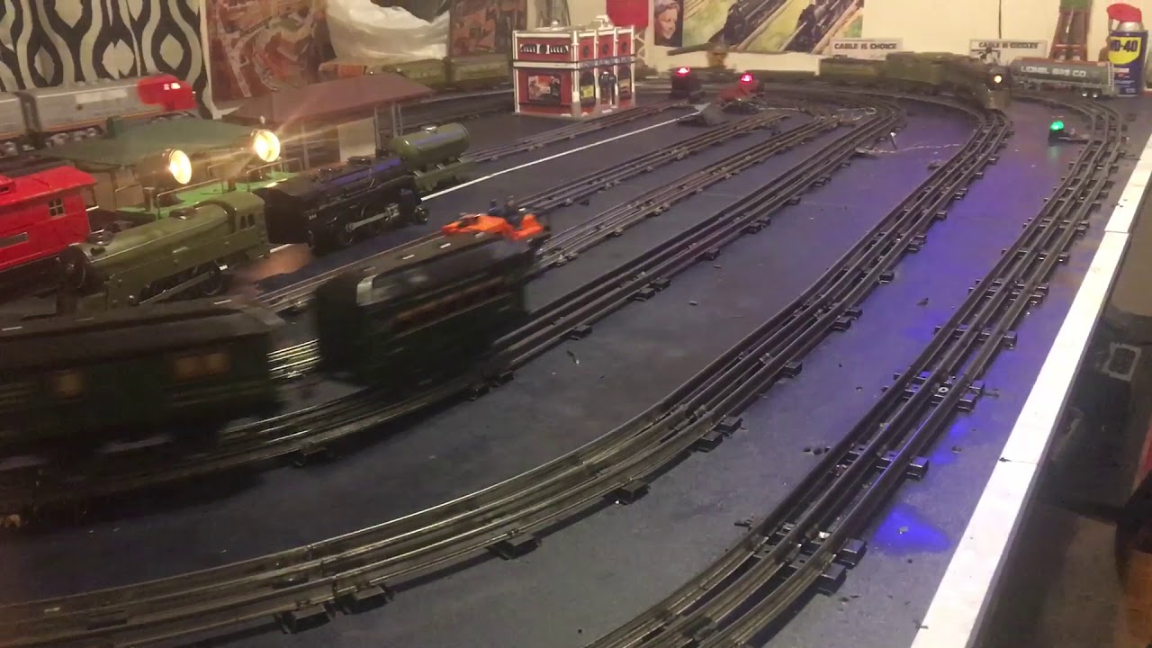 Lionel postwar 2353 Prewar Marx army 500 Military Train American Flyer ...