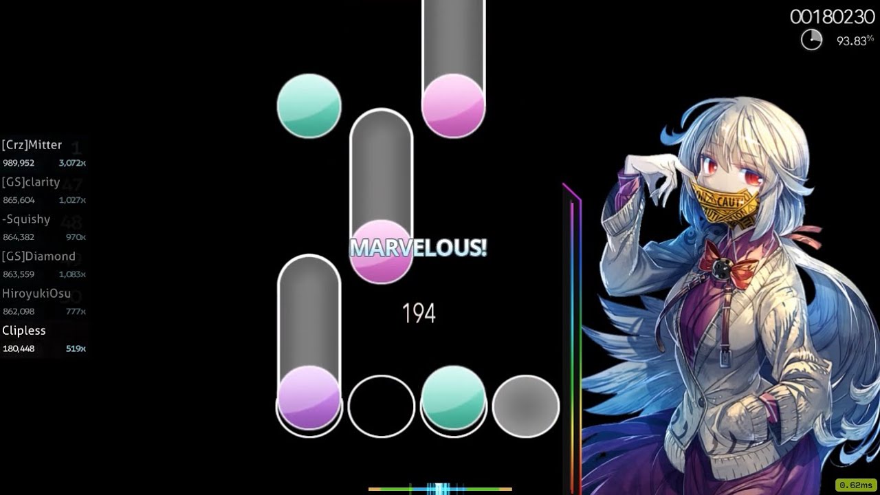 Osu!mania A Reyvateil’s Curse - Helblinde - YouTube