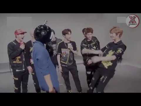 [17.06.2015] Monsta X Görevi - Elle İttirme Oyunu (Türkçe Altyazılı)