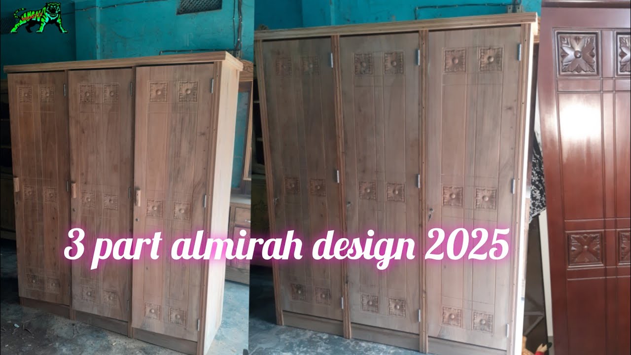 almirah design || 3 part almirah design || Best Almari design in ...