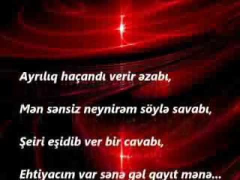 zeynal zulfuqarli ehtiyacim var sənə 2017 versiya