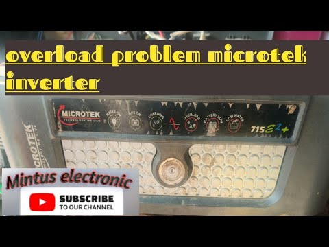 microtek inverter overload problem#viralvideo #reels #repairing #repair ...