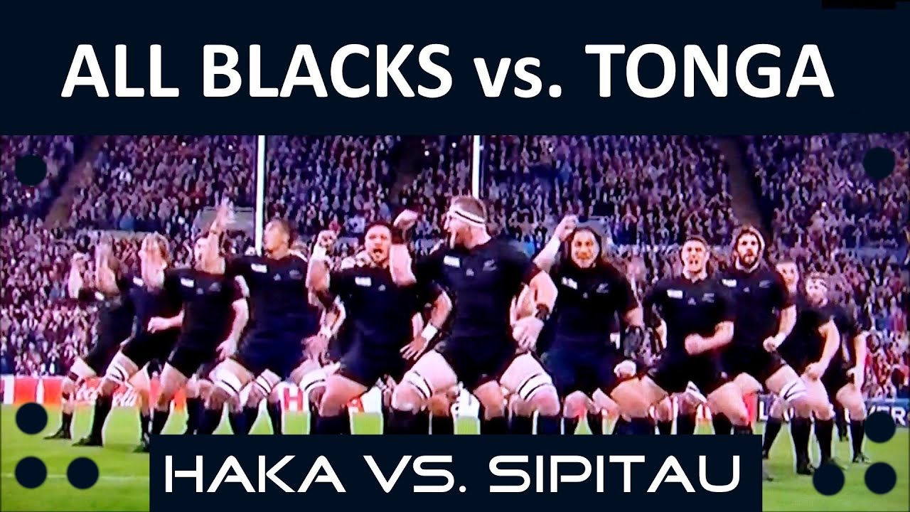 ALL BLACKS/HAKA (as Response) vs. TONGA/SIPI TAU - RWC 2015 - YouTube