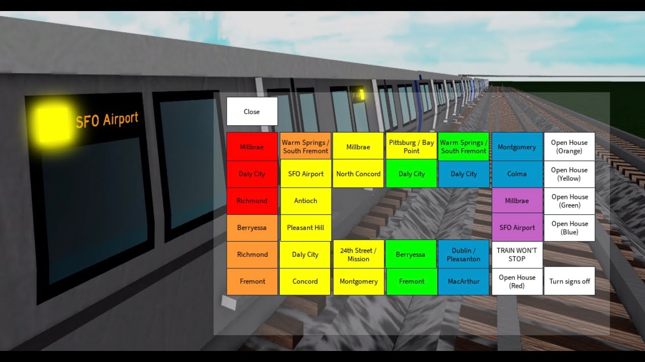 Roblox - Ro-Scale BART - Destination Tutorial - YouTube