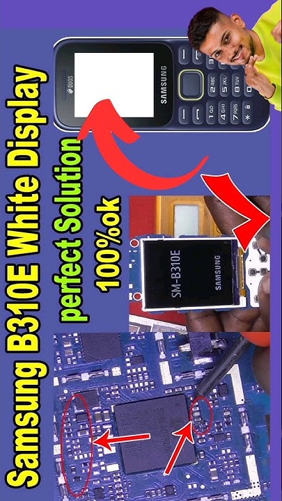 Samsung B310E White Display Solution | Samsung B310e Dead , Restart Problem Solution #shorts # ...