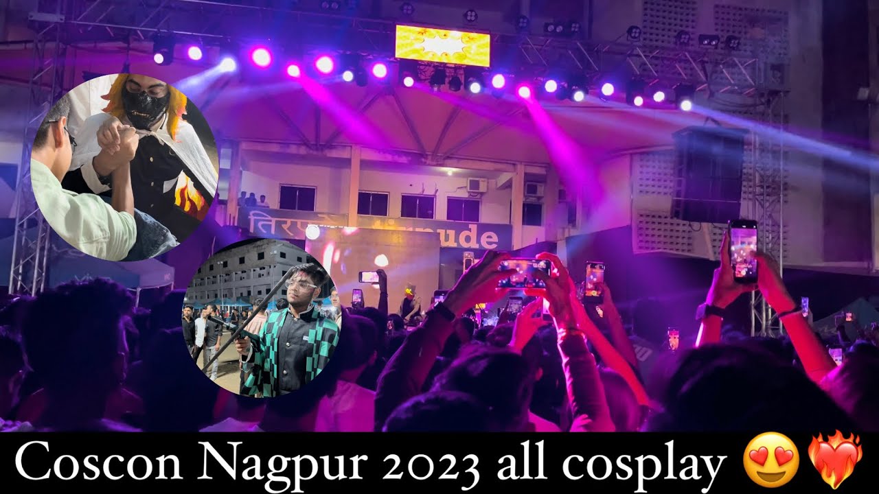 Coscon Nagpur 2023 All Anime cosplay 😍 ️ @nagpuranimeclub - YouTube