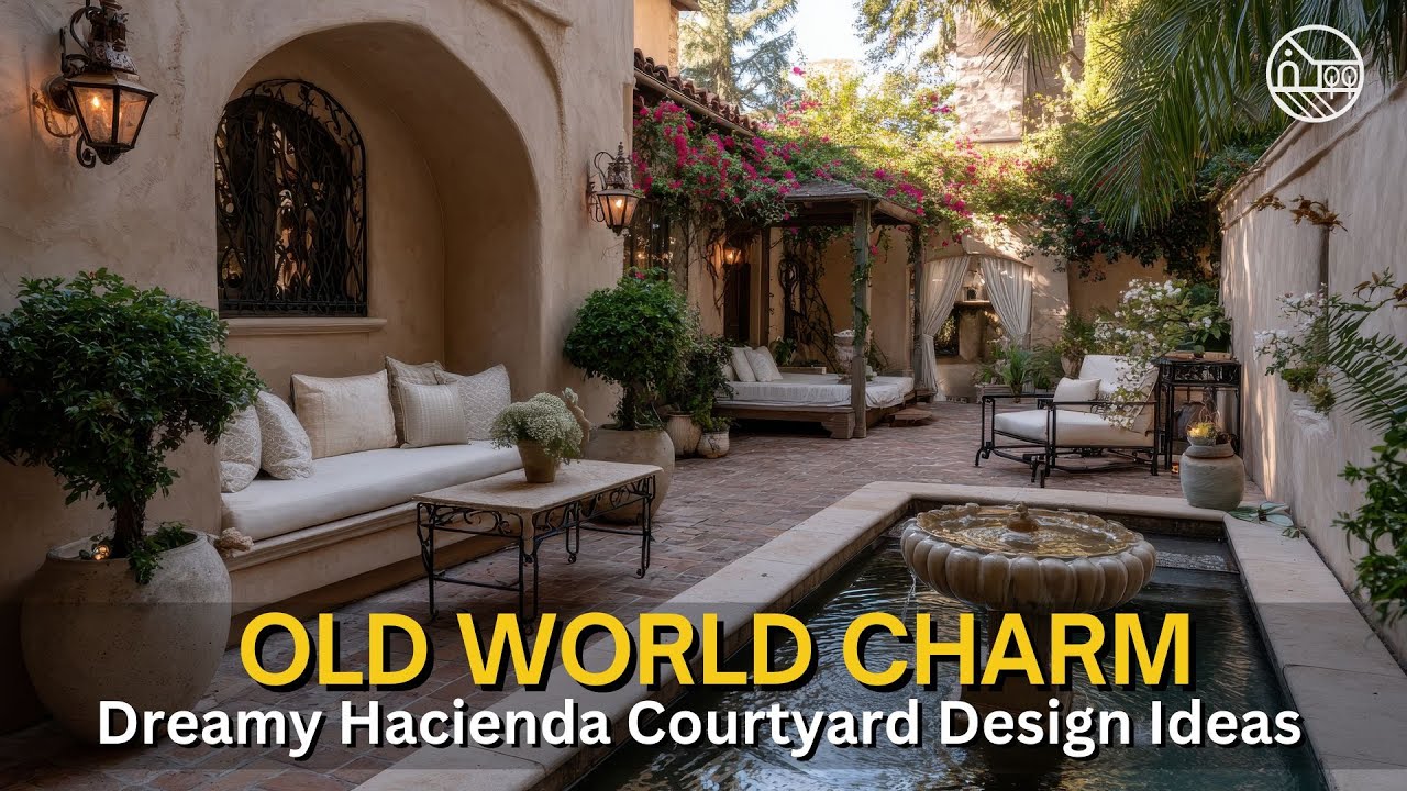 Design a Hacienda Courtyard That Will Wow Guests - YouTube