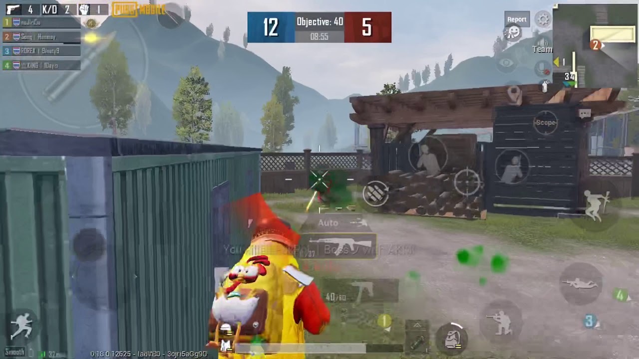 PUBG MOBILE AKM GAME PLAY - YouTube