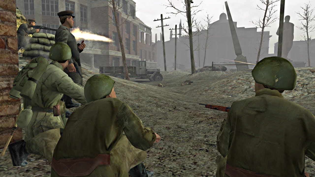 Red Square, Battle of Stalingrad - Call of Duty (2003) - YouTube
