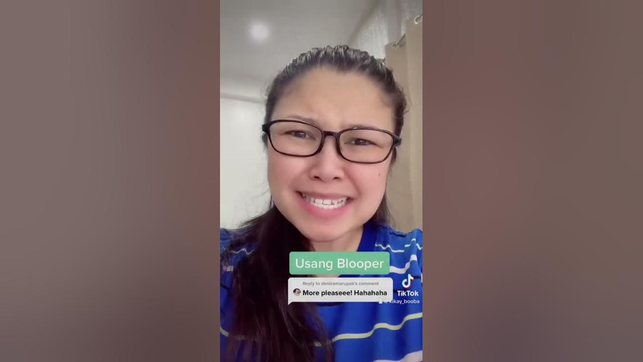 Kikay Booba Bloopers #bloopers #usapangblooper #comedy - YouTube