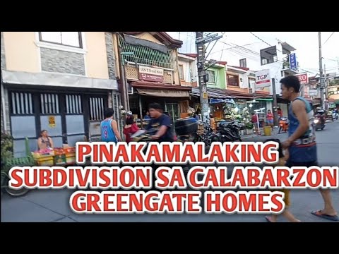 PINAKAMALAKING SUBDIVISION SA CALABARZON GREENGATE HOMES - YouTube