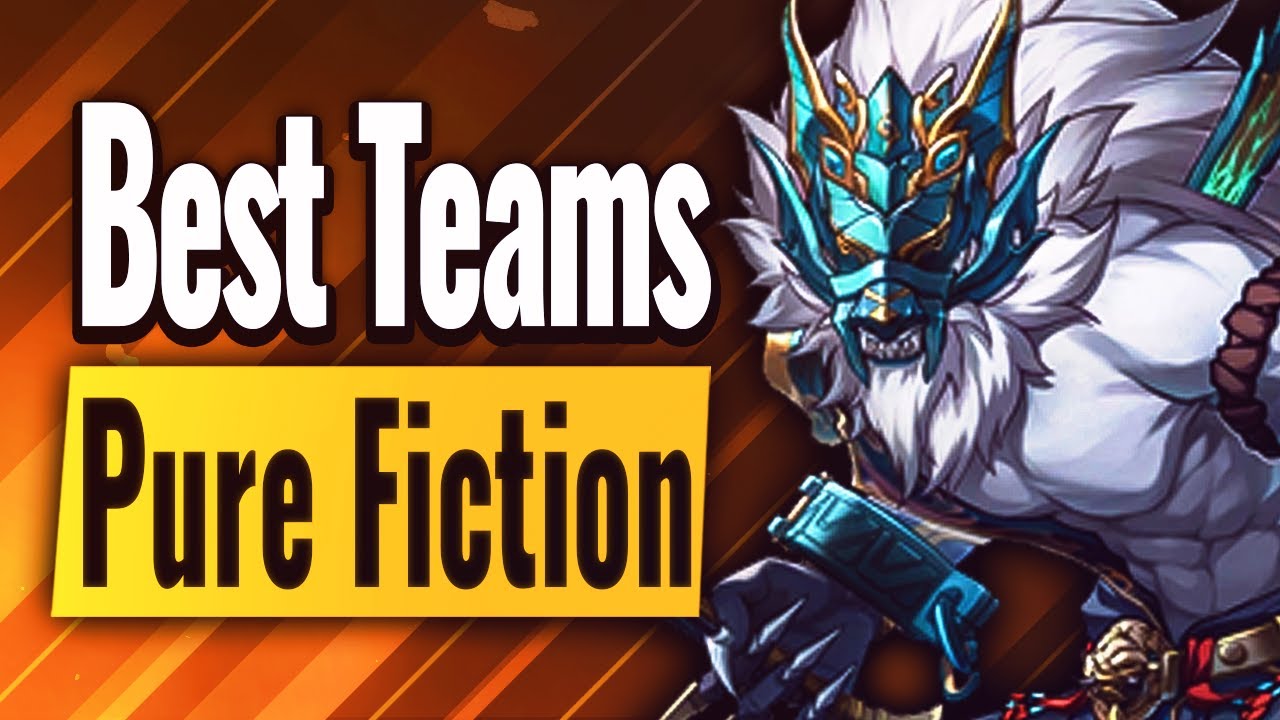 The Best Teams YOU Should Be Using To Clear New Pure Fiction! (Epic ...