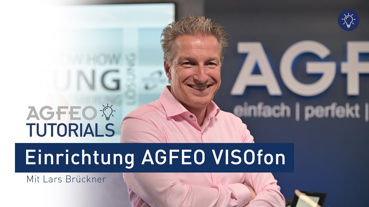 AGFEO TV Tutorial | Einrichtung AGFEO VISOfon - YouTube