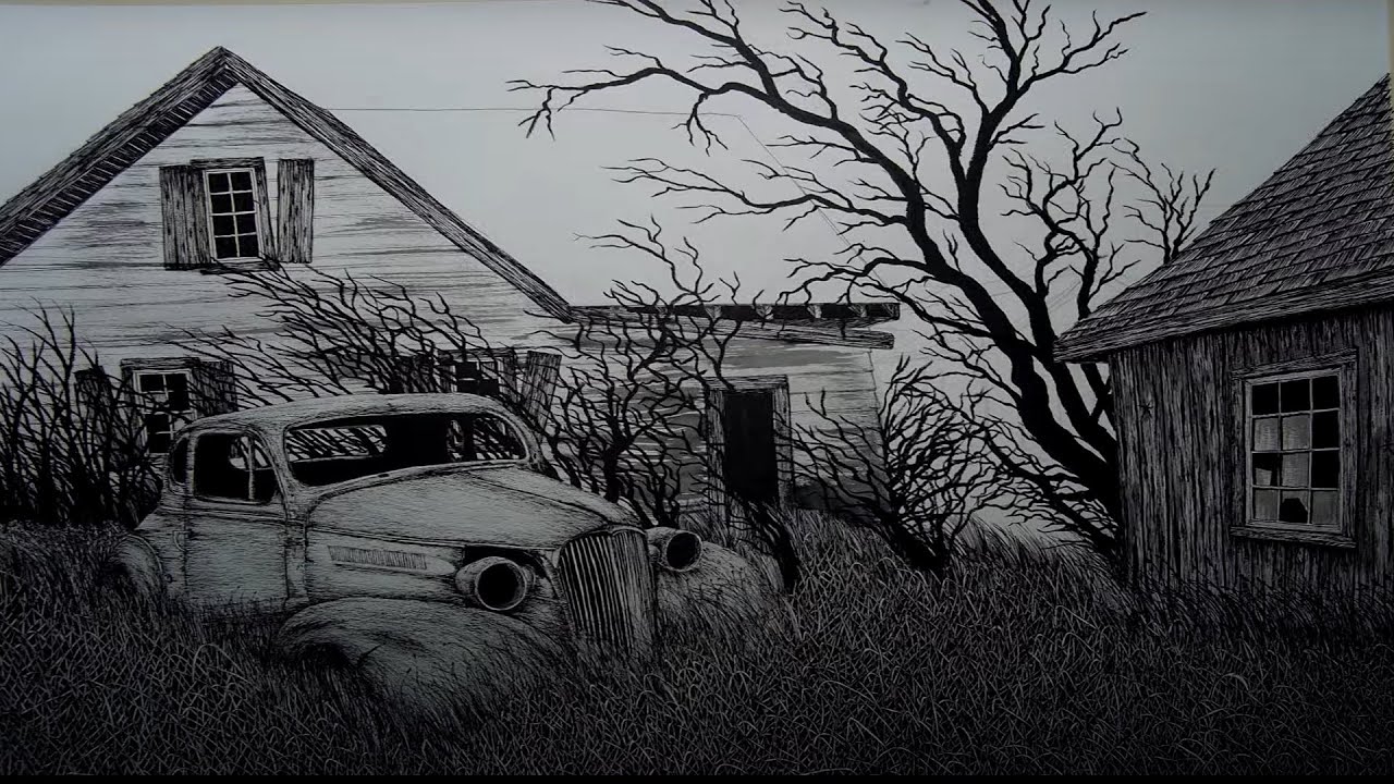 Forgotten Worlds: Drawing Abandoned Places - YouTube