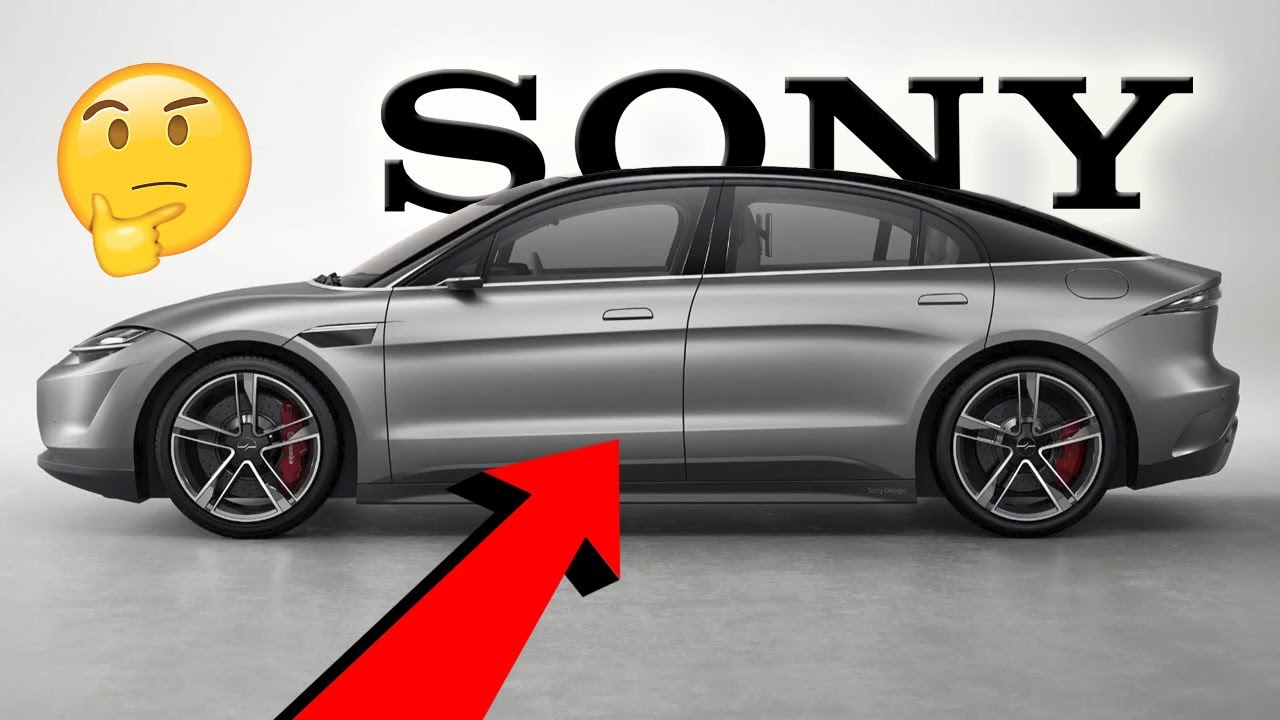 Sony made a CAR! CES 2020 - YouTube