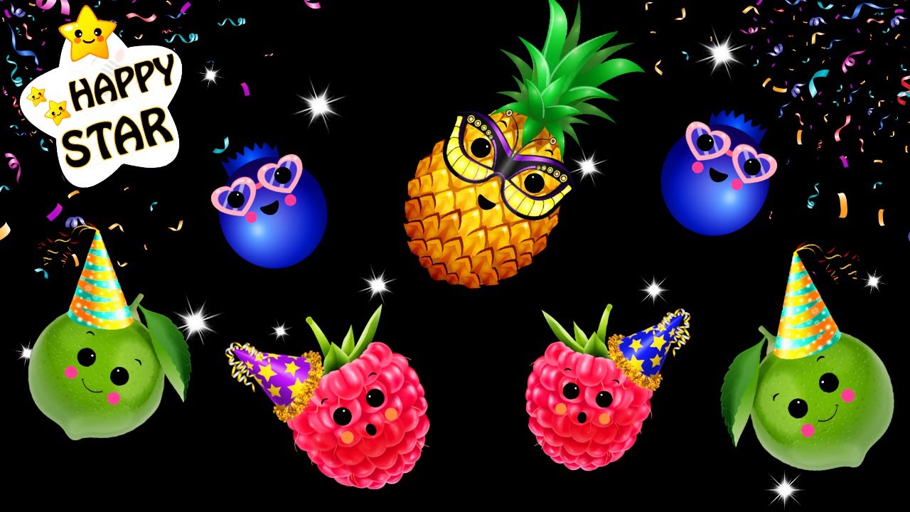 Party Dance with Fruits - Fruits Dance Collection - Baby Sensory - YouTube
