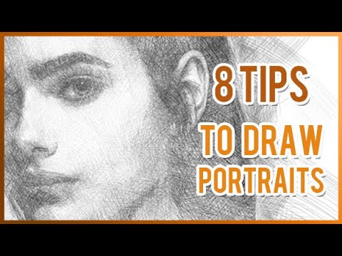 How to Draw Portraits ⭐ 8 Master TIPS to Start - YouTube