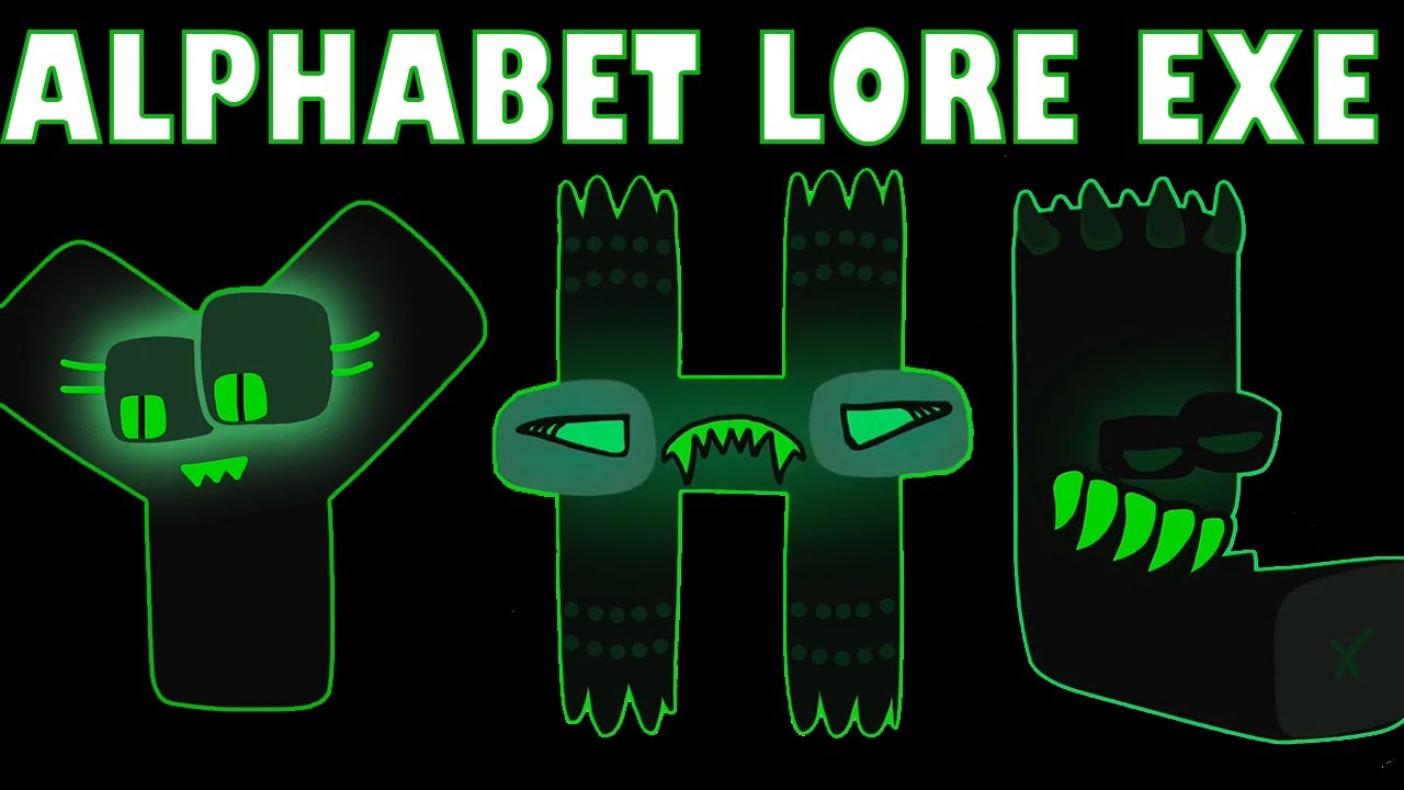 Alphabet Lore but Exe Version - YouTube