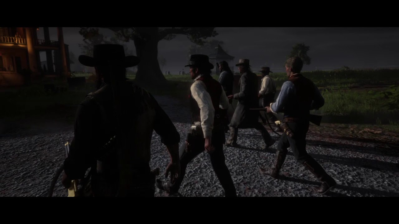 Braithwaite Manor Burning - Red Dead Redemption 2 gameplay - YouTube