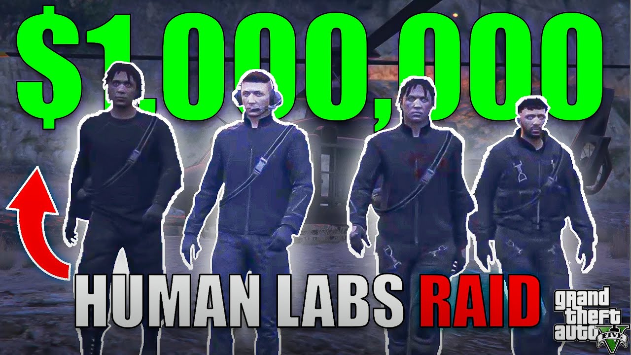 GTA Humane Labs Raid Heist Multiple attempts - YouTube