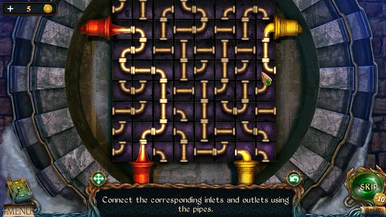 Pipes Minigame | Lost Lands 1: Dark Overlord (no commentary/hints/skip ...