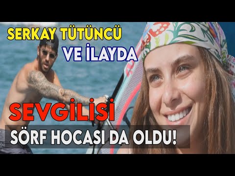 MAGAZİN HABERLERİ | SERKAY TÜTÜNCÜ SEVGİLİSİ İLAYDA ALİŞAN'A SÖRF DERSLERİ VERİYOR