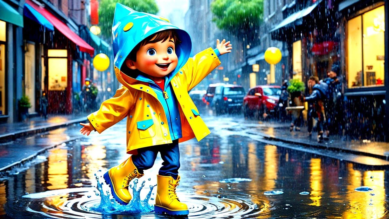 Rain Rain Go Away | Nursery Rhymes for Kids | Weather Songs & Children ...