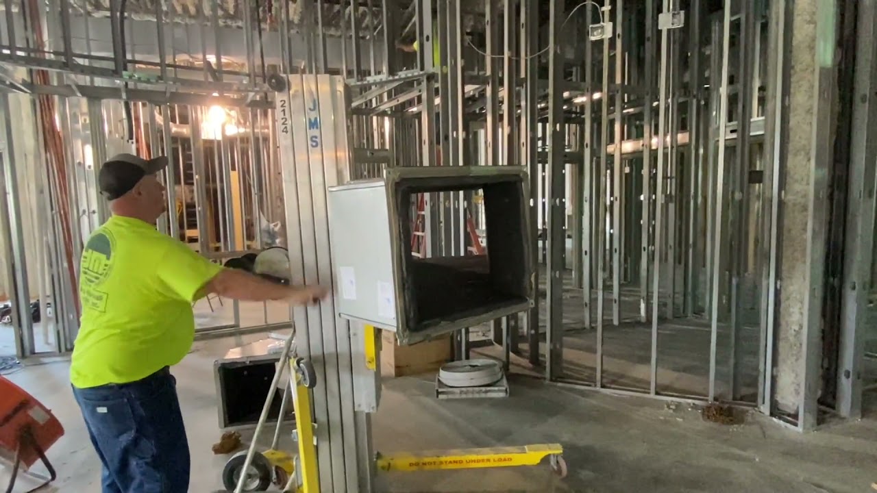 Sumner Model 2100 Series Duct Lifts - YouTube