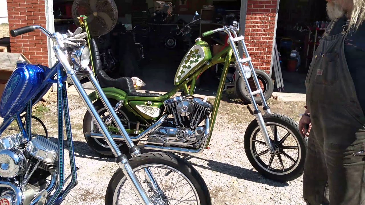 D-rake chopper with suicide shift - YouTube