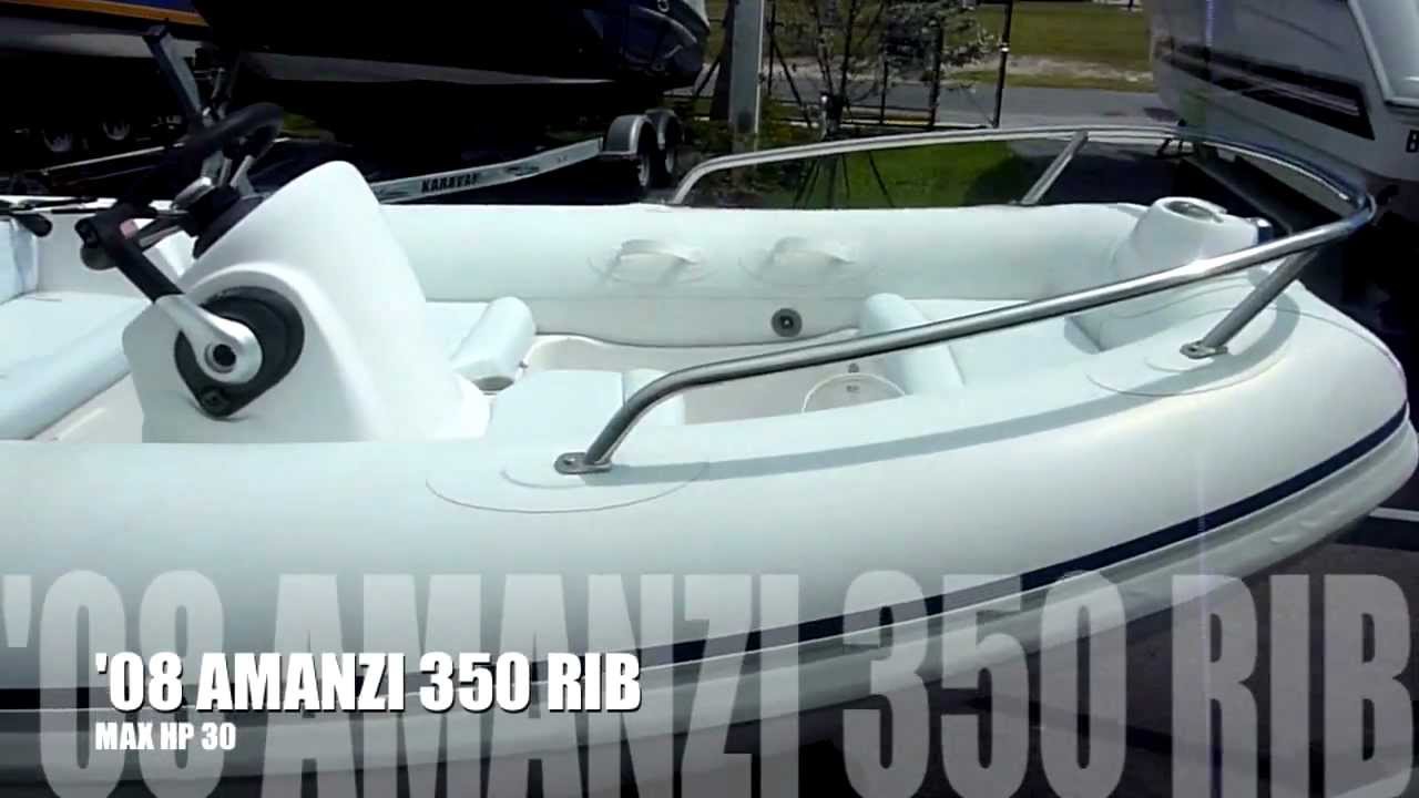2008 Amanzi 350 RIB - Boats International - YouTube