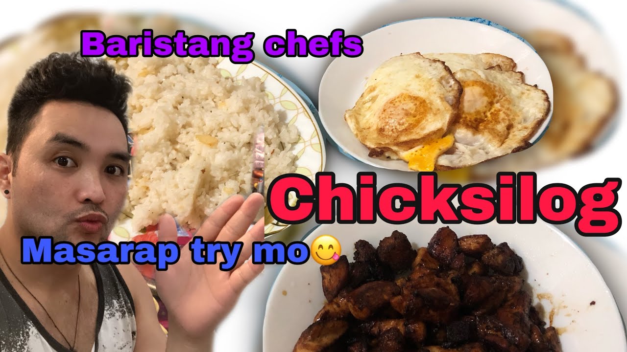 Lutong bahay chicksilog - YouTube