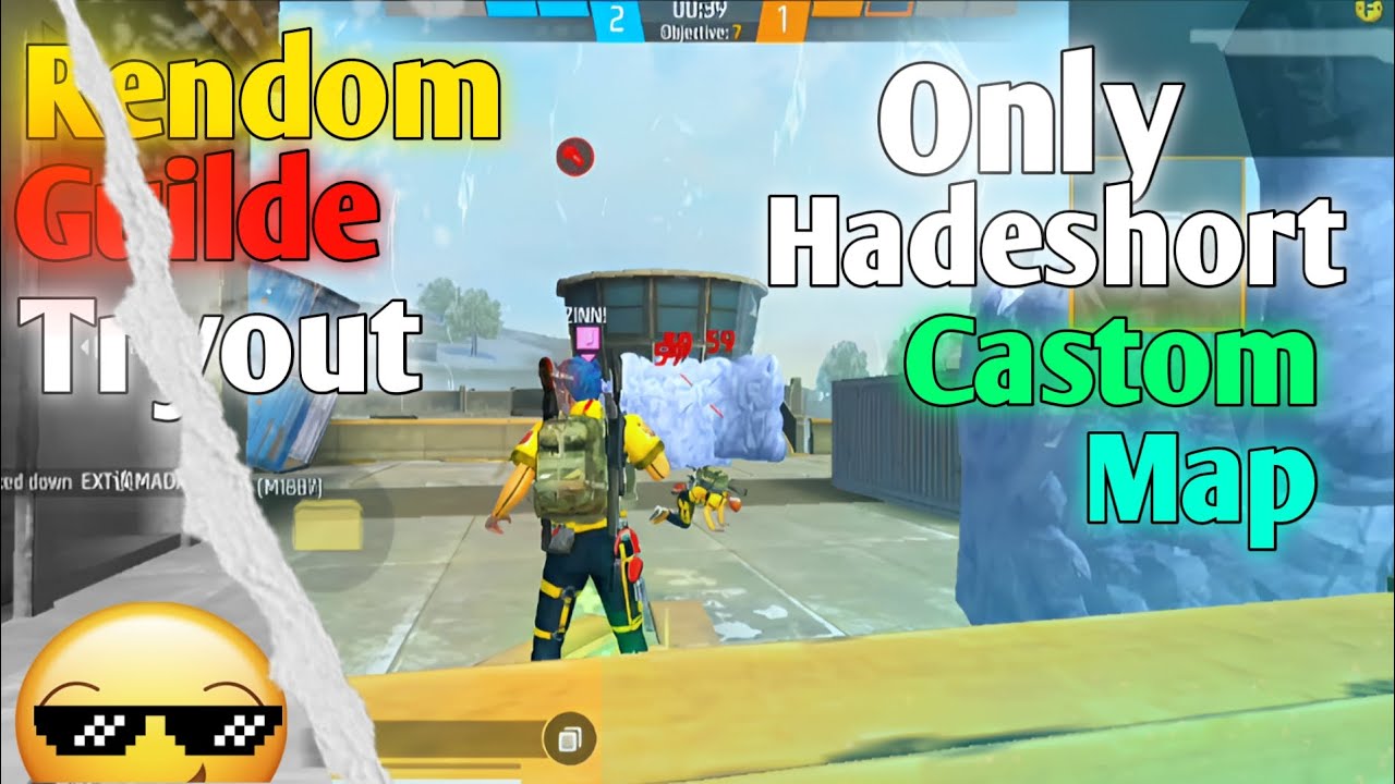Only Hadeshort Castom Map Rendom Guilde Tryout😎 - YouTube