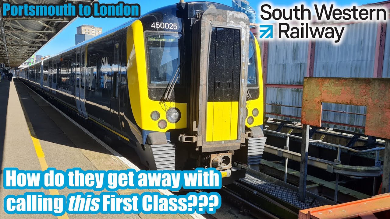 How do they get away with calling this First Class?!? SWR Class 450 ...