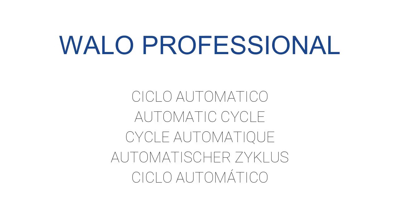 Automatic cycle - Electromechanicl control - YouTube