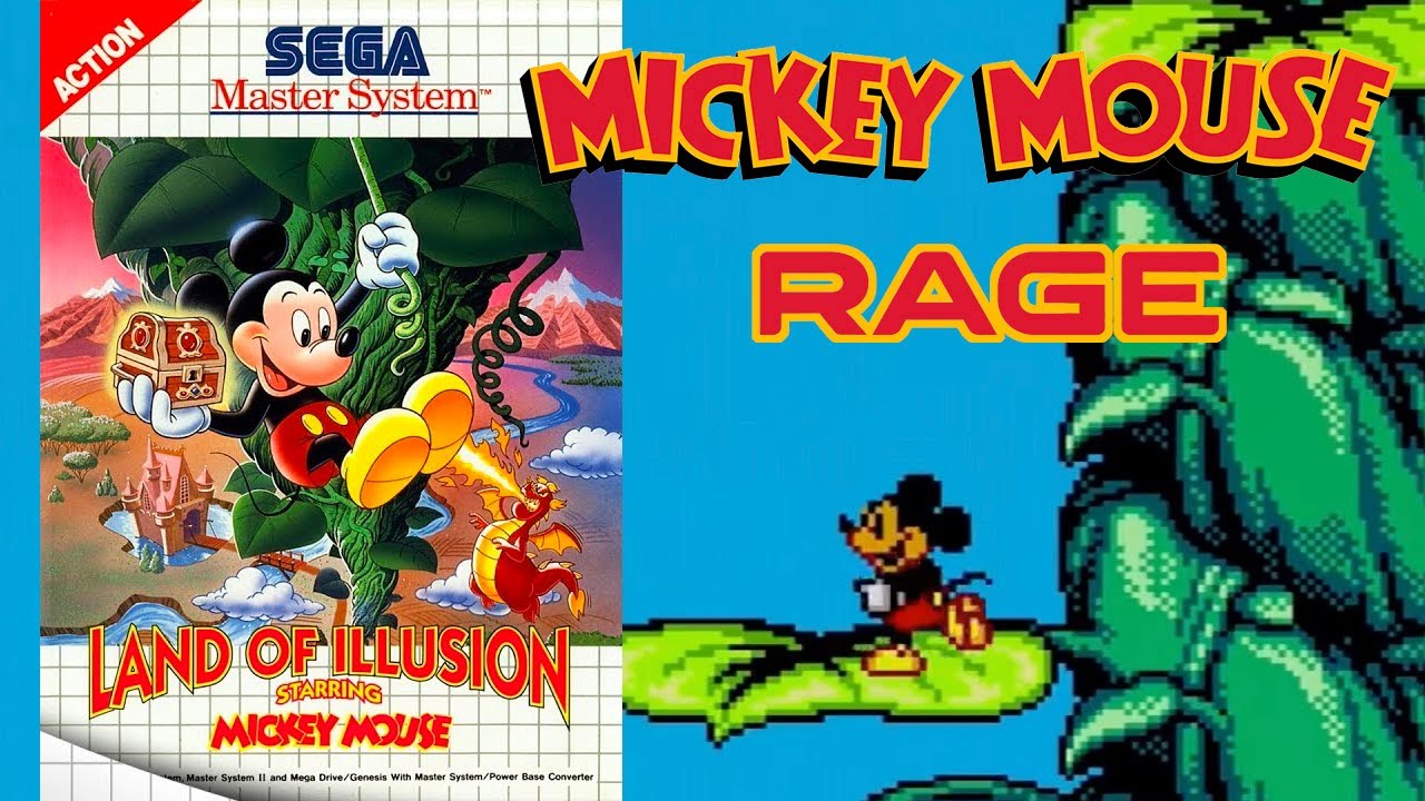 Mike Matei Rage Compilation - Mickey and the Land of Illusion (Sega ...